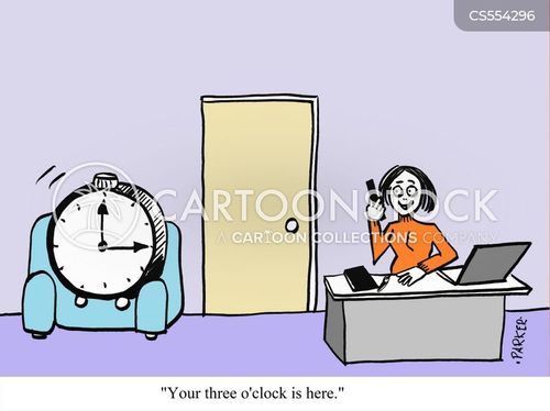 Four O'clock Cartoons and Comics - funny pictures from CartoonStock