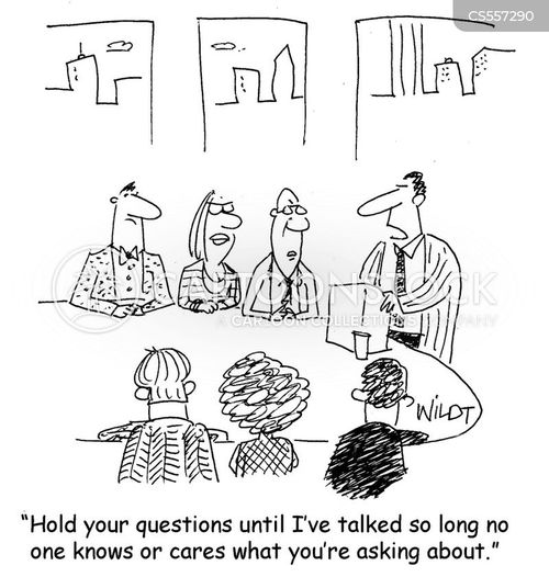 Hold Your Questions Till The End Cartoons and Comics - funny pictures ...
