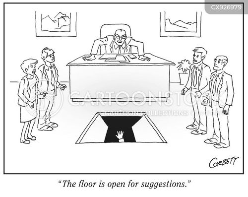 Open Discussion Cartoons and Comics - funny pictures from CartoonStock