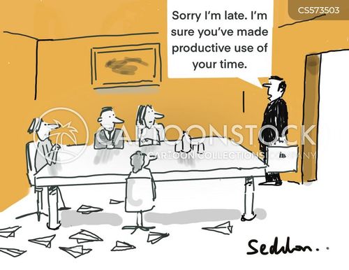 Unproductive Meeting Cartoons and Comics - funny pictures from CartoonStock