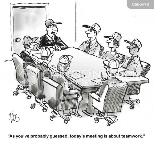 Teamwork Cartoons and Comics - funny pictures from CartoonStock