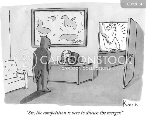 Merger Cartoons and Comics - funny pictures from CartoonStock