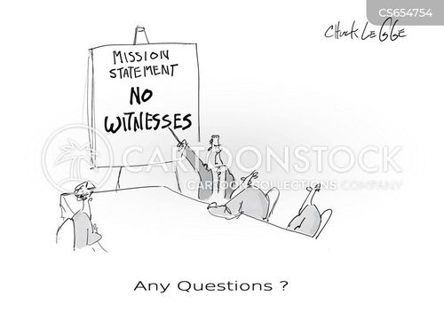 No Witnesses Cartoons and Comics - funny pictures from CartoonStock