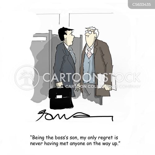 Workplace Nepotism Cartoons and Comics - funny pictures from CartoonStock