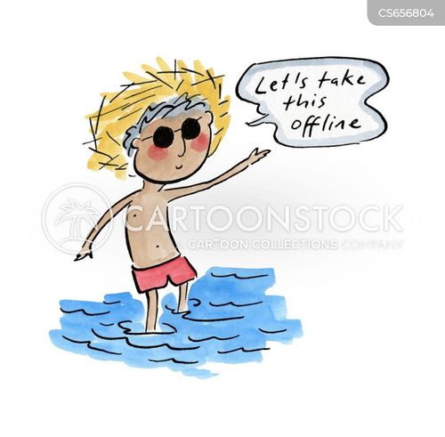 Take This Offline Cartoons and Comics - funny pictures from CartoonStock