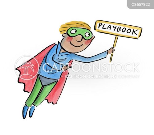 Business Playbook Cartoons and Comics - funny pictures from CartoonStock