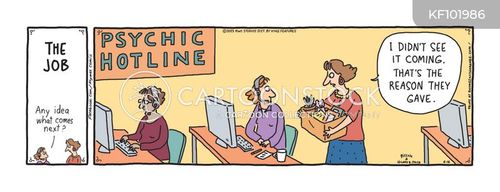 Psychic Hotline Cartoons and Comics - funny pictures from CartoonStock