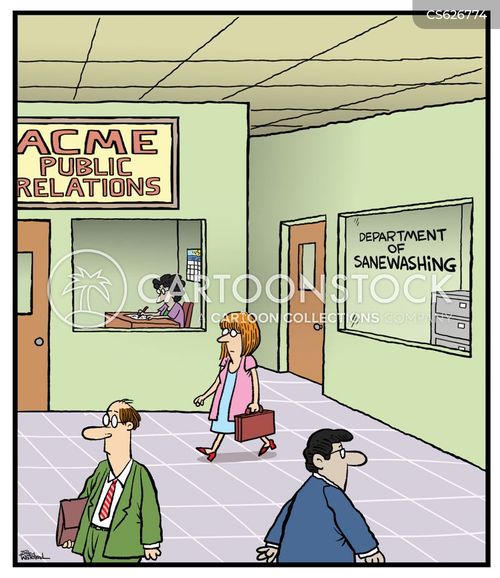 Sanewashing Cartoons and Comics - funny pictures from CartoonStock