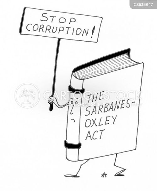Sarbanes-oxley Cartoons and Comics - funny pictures from CartoonStock