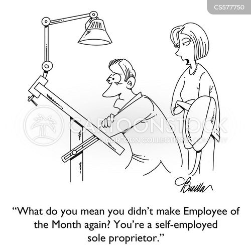 Sole Proprietor Cartoons and Comics - funny pictures from CartoonStock
