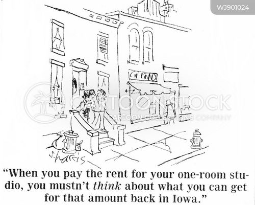 Cost Of Relocation Cartoons and Comics - funny pictures from CartoonStock