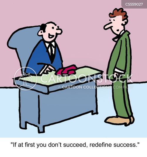 Success Rate Cartoons and Comics - funny pictures from CartoonStock