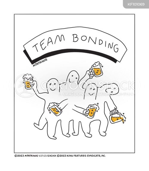 Coworker Bonding Cartoons and Comics - funny pictures from CartoonStock