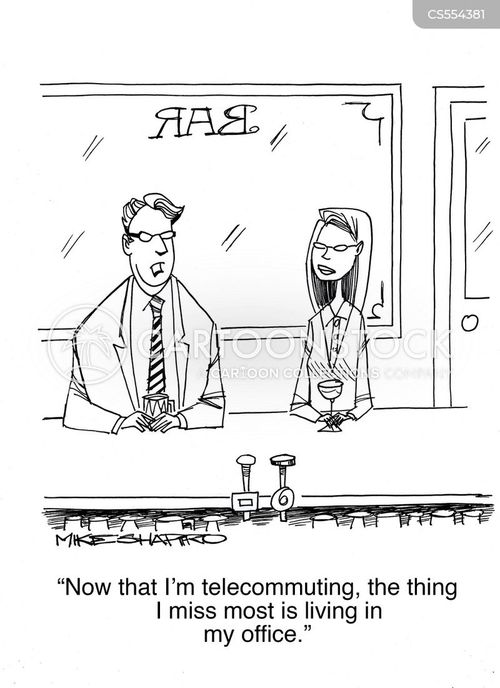 Remote Work Lifestyle Cartoons and Comics - funny pictures from ...