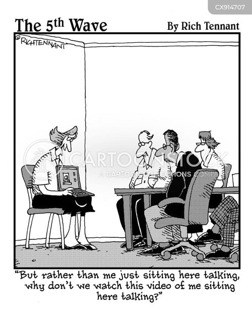 Webinar Cartoons and Comics - funny pictures from CartoonStock