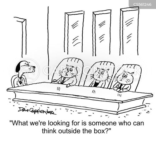 Think Outside The Box Animation Think Outside Of The Box Cartoons And