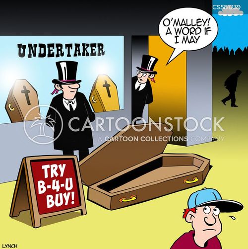 Undertaker Cartoons and Comics - funny pictures from CartoonStock