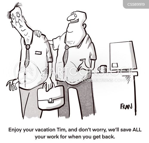 Back In The Office Cartoons and Comics - funny pictures from CartoonStock
