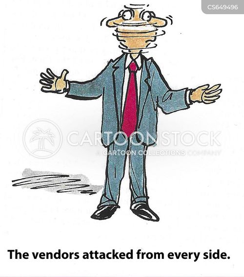 Stop Chucking Vendors Cartoons and Comics - funny pictures from ...