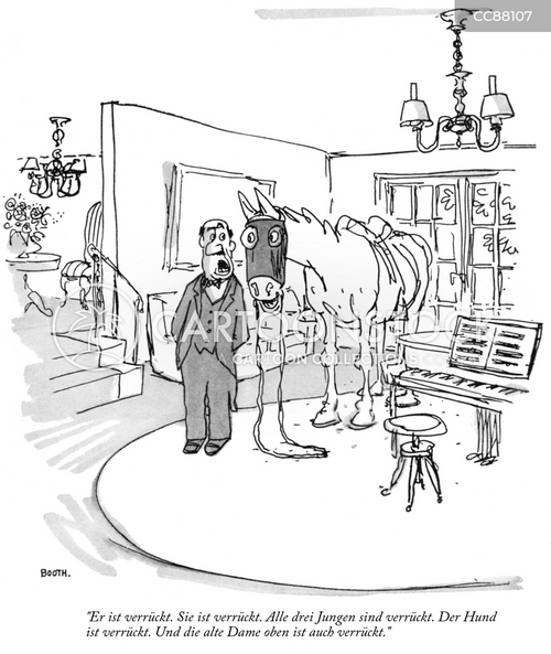 Cartoons und Karikaturen mit Butlers