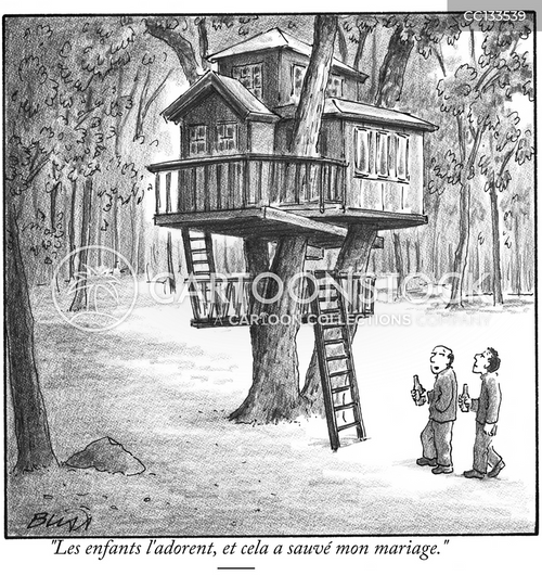 Dessins humoristique et caricaturés avec Espace Dans Les Relations