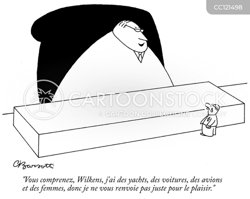 Dessins humoristique et caricaturés avec Le Patron