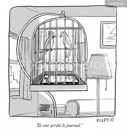 Dessins humoristique et caricaturés avec Journaux