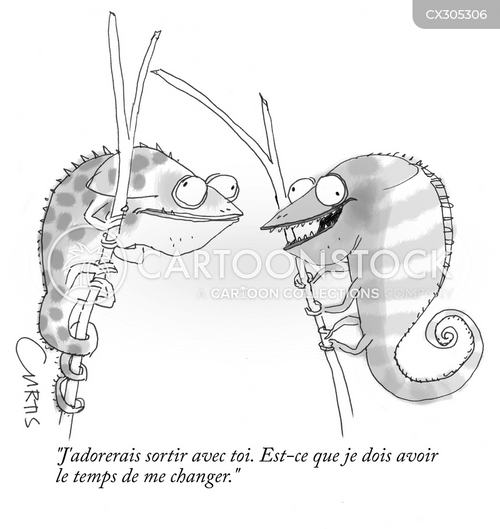 Dessins humoristique et caricaturés avec Changer De Couleurs