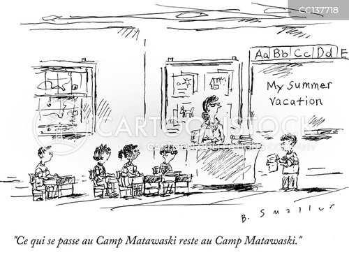 Dessins humoristique et caricaturés avec Plan D'été