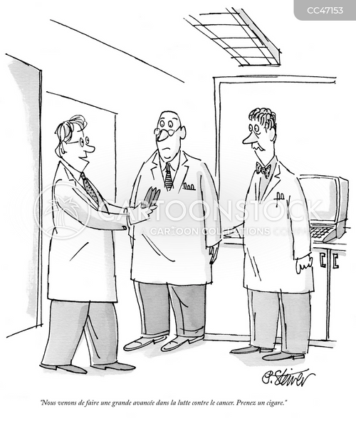 Dessins humoristique et caricaturés avec Patient Atteint De Cancer