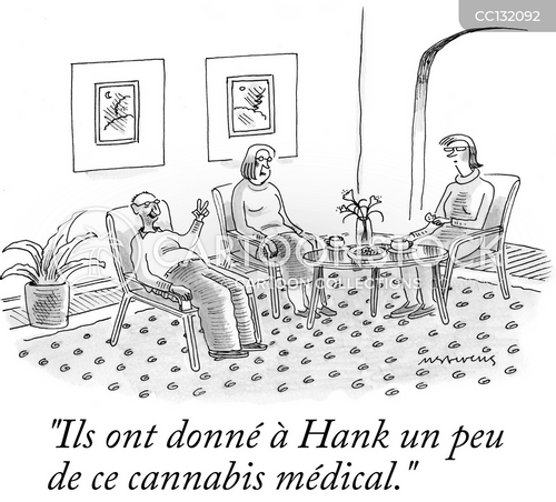 Dessins humoristique et caricaturés avec Cannabis
