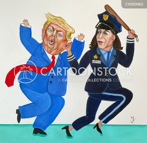 Kamala Harris Cartoons and Comics - funny pictures from CartoonStock