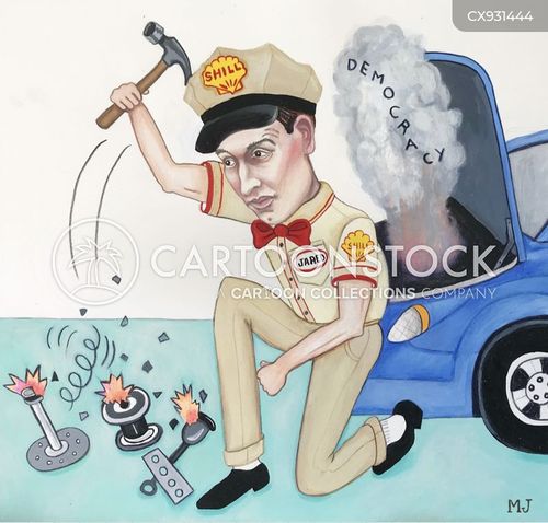 Fast-food Worker Cartoons and Comics - funny pictures from CartoonStock