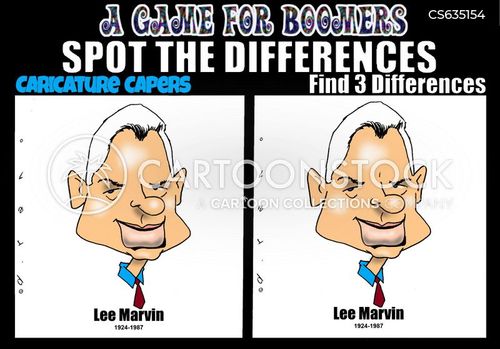 Spot The Differences Cartoons and Comics - funny pictures from CartoonStock