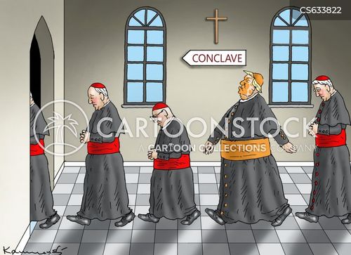 Conclave Process Cartoons and Comics - funny pictures from CartoonStock