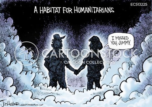 Celestial Reunion Cartoons and Comics - funny pictures from CartoonStock