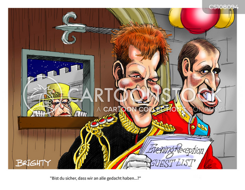 Cartoons und Karikaturen mit Catherine Middleton