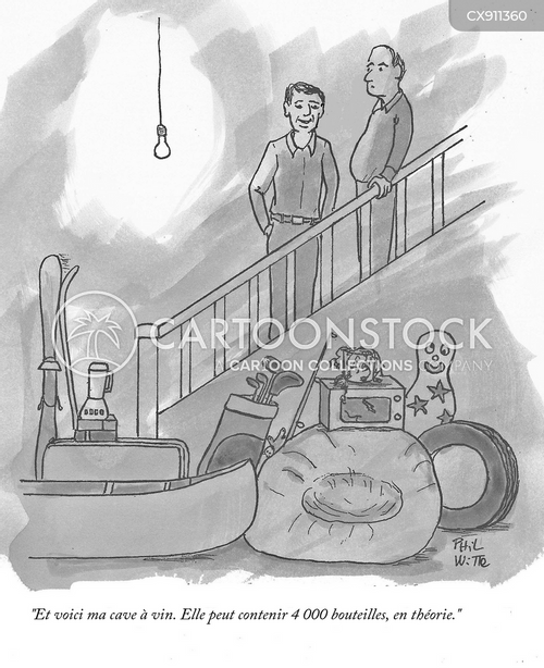 Dessins humoristique et caricaturés avec Caves