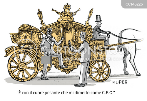 Cartoons und Karikaturen mit Executive Pay