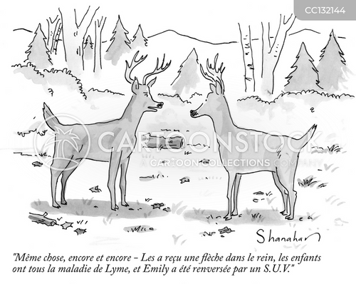 Dessins humoristique et caricaturés avec Chasses Au Cerf