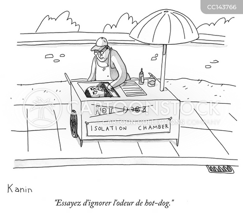 Dessins humoristique et caricaturés avec Privation Sensorielle