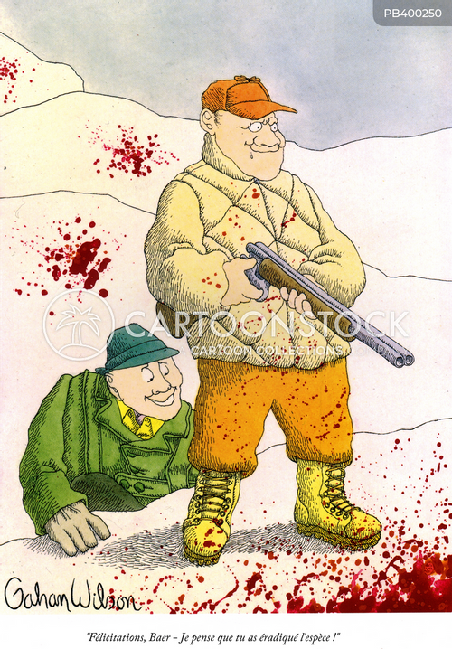 Dessins humoristique et caricaturés avec Chasseur