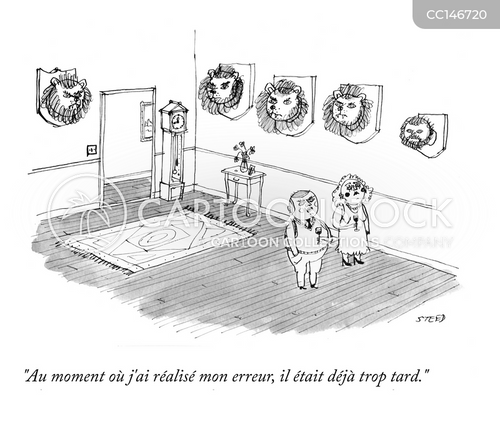 Dessins humoristique et caricaturés avec Chasseur De Gibier