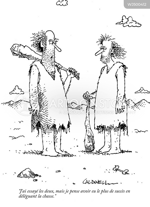 Dessins humoristique et caricaturés avec Chasseur De Gibier