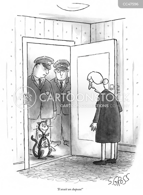 Dessins humoristique et caricaturés avec Chats Perdus