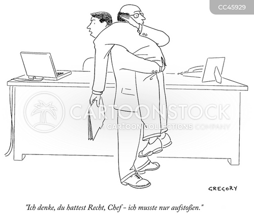 Cartoons und Karikaturen mit Arbeitskraft