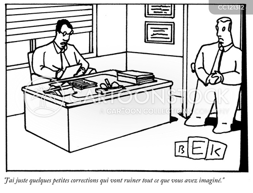 Dessins humoristique et caricaturés avec Concepts D'entreprise