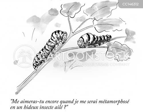 Dessins humoristique et caricaturés avec Adaptation Évolutive