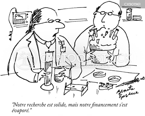 Dessins humoristique et caricaturés avec Pénurie De Financement
