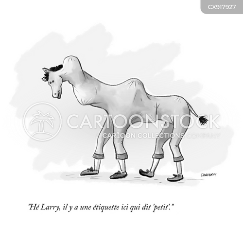 Dessins humoristique et caricaturés avec Cheval De Calèche